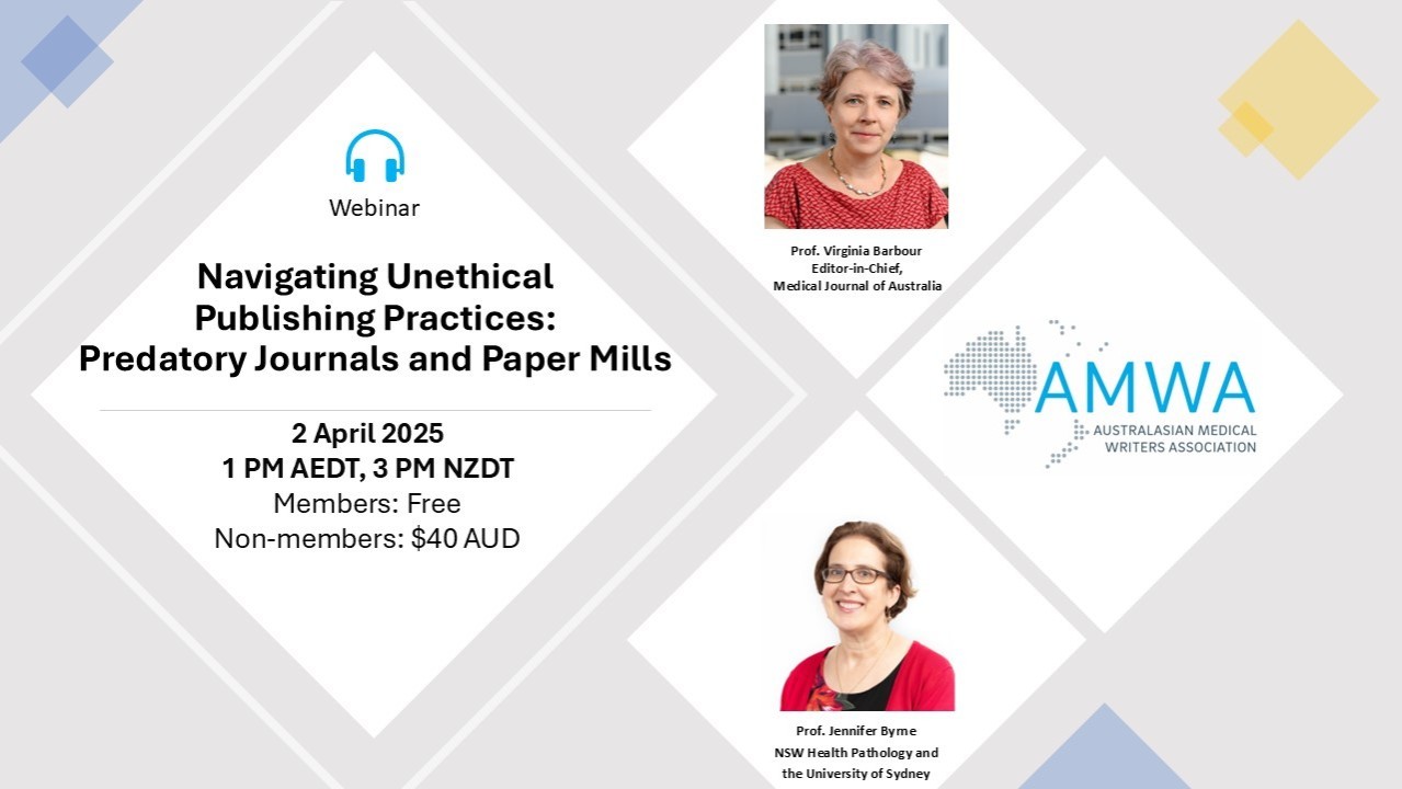 The Australasian Medical Writers Association
